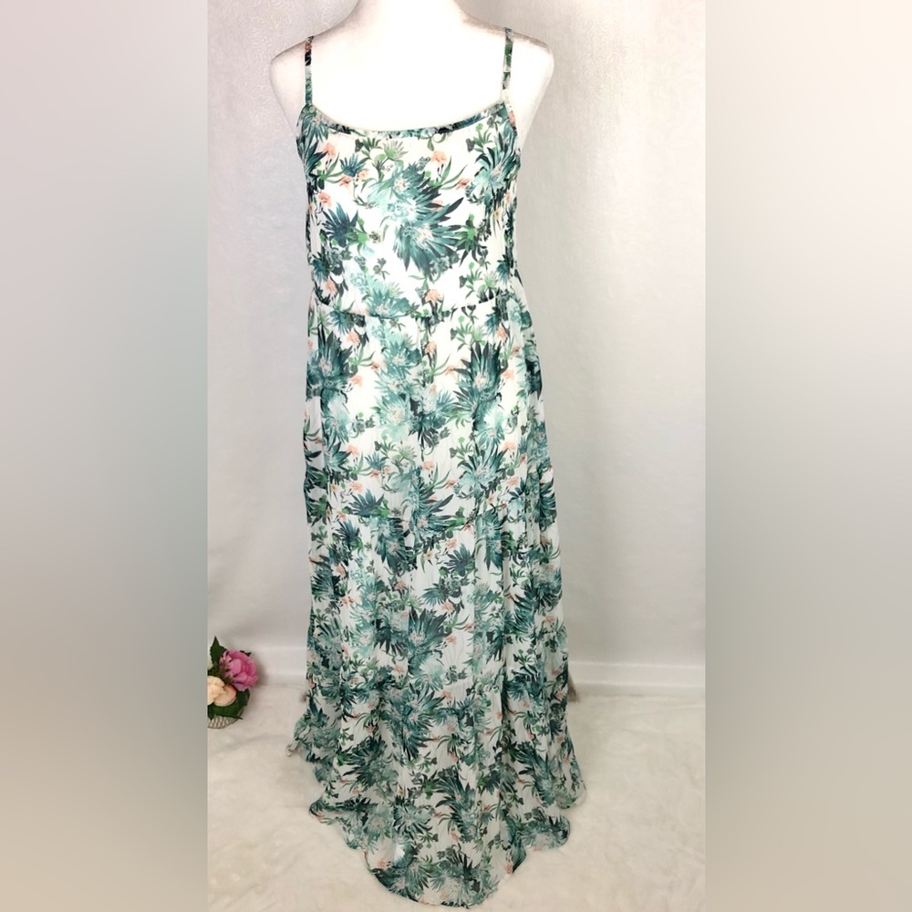 Vanessa Zani Made In Italy Babydoll Midi Cami Dress F… - Gem